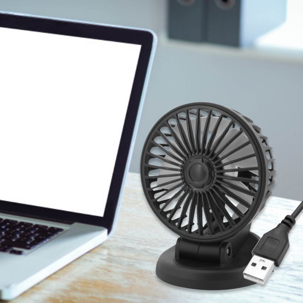 Usb Auto Fan Verstelbare Hoek 5 Blades Mini Opvouw... – Vicedeal