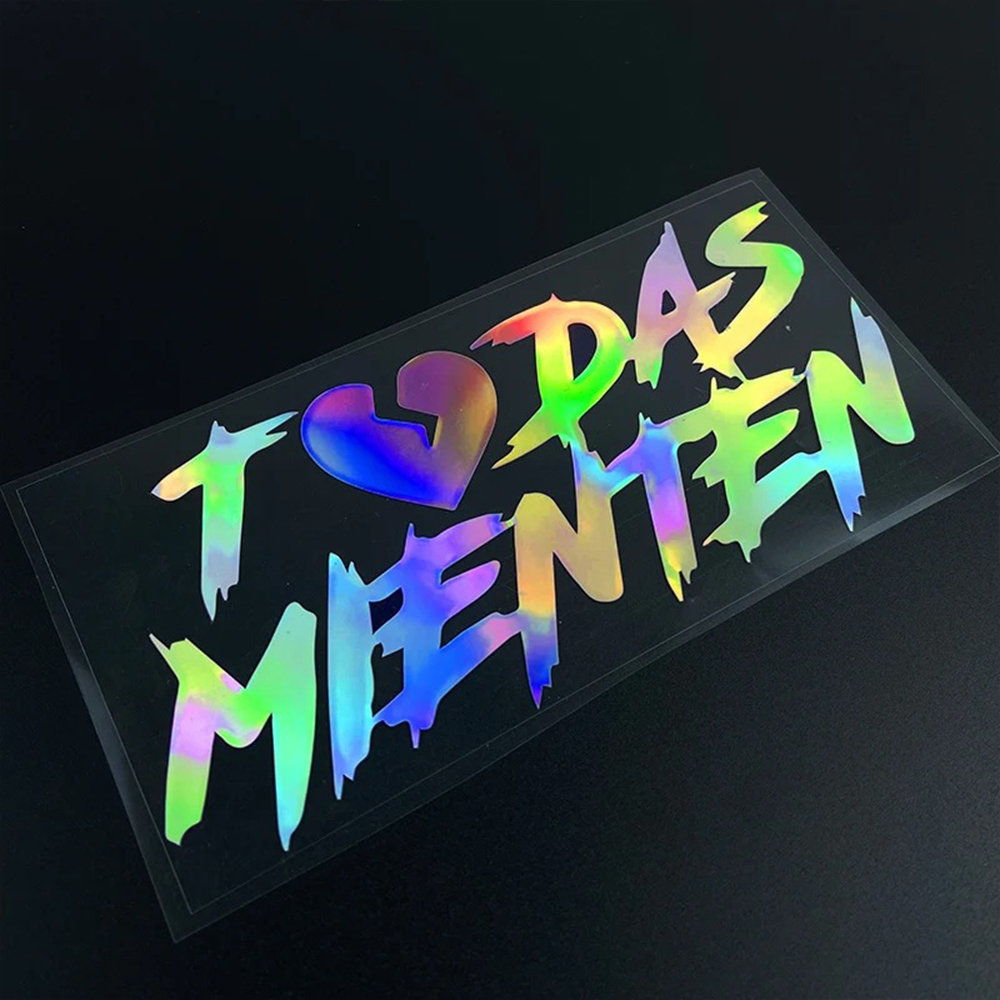 TODAS MIENTEN Funny Car Motorcycle Stickers Waterp... – Vicedeal