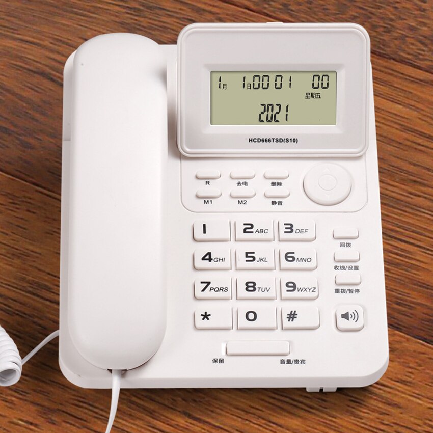 Tilt Display Corded Phone with Caller ID, Speakerp... – Grandado