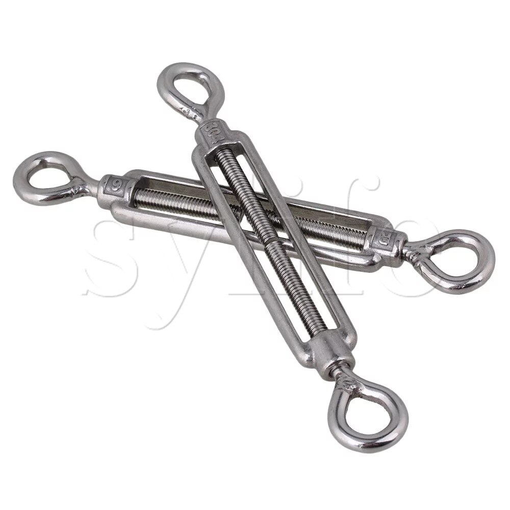 2x M6 Europese Stijl Spanschroef Draad Touw Spanni... – Vicedeal