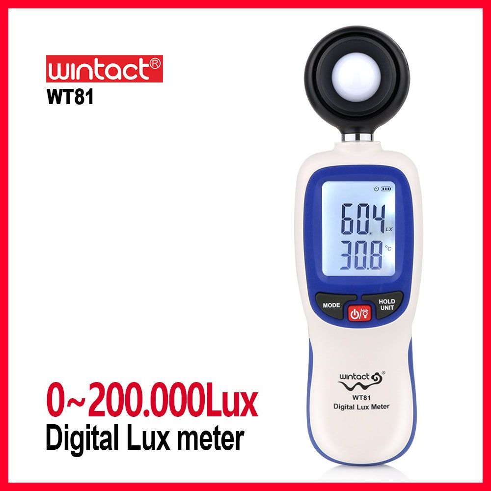 WINTACT Digital Mini Lux Illuminate Light Meter En... – Grandado