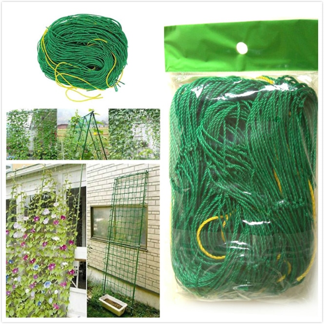 0.9/1.8*1.8m garden fence nylon net plant growth c... – Vicedeal