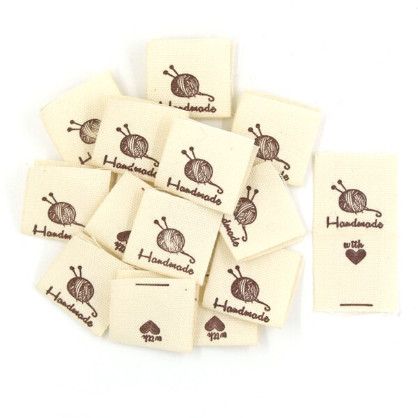 50Pcs Labels Tags Clothing Label Handmade Tag For ... – Grandado