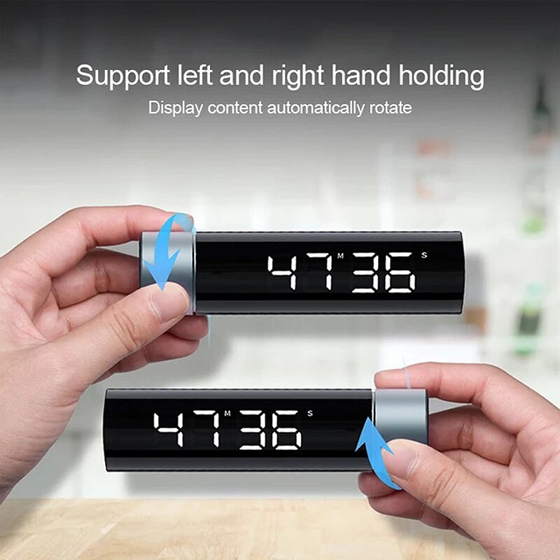 Round Timer Kitchen Reminder Silent Learning Count... – Vicedeal