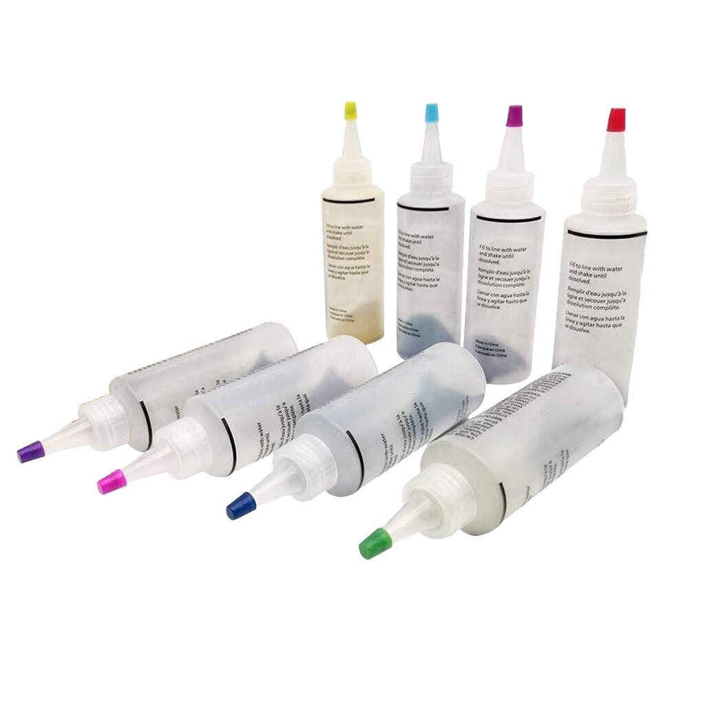 8 Bottles Kit Muti-Color Dyes Permanent Paint For ... – Vicedeal