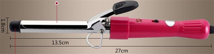 18mm curling iron hair curler hair curl irons curl... – Vicedeal