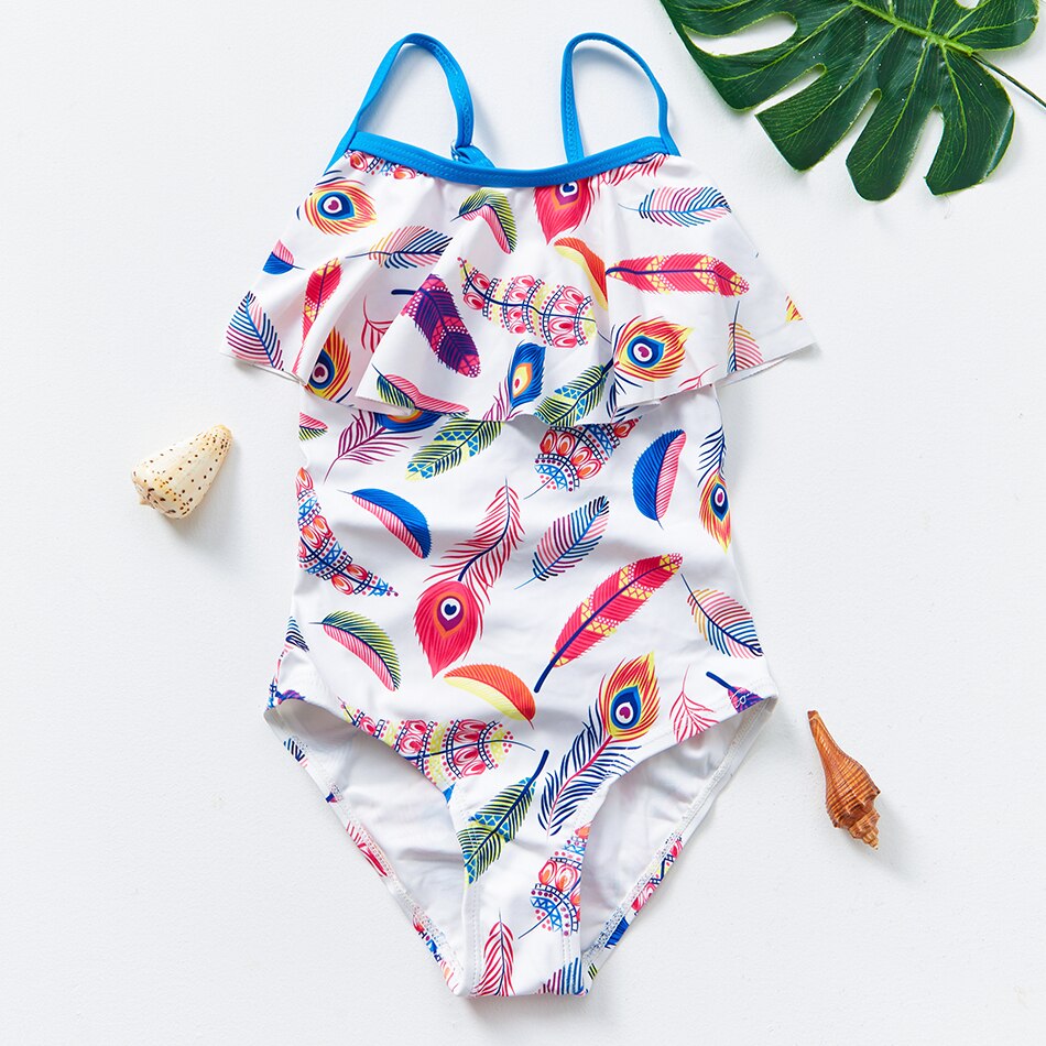 6-14Years Little & Teens Girls ONE-PIECE Bathi... – Grandado