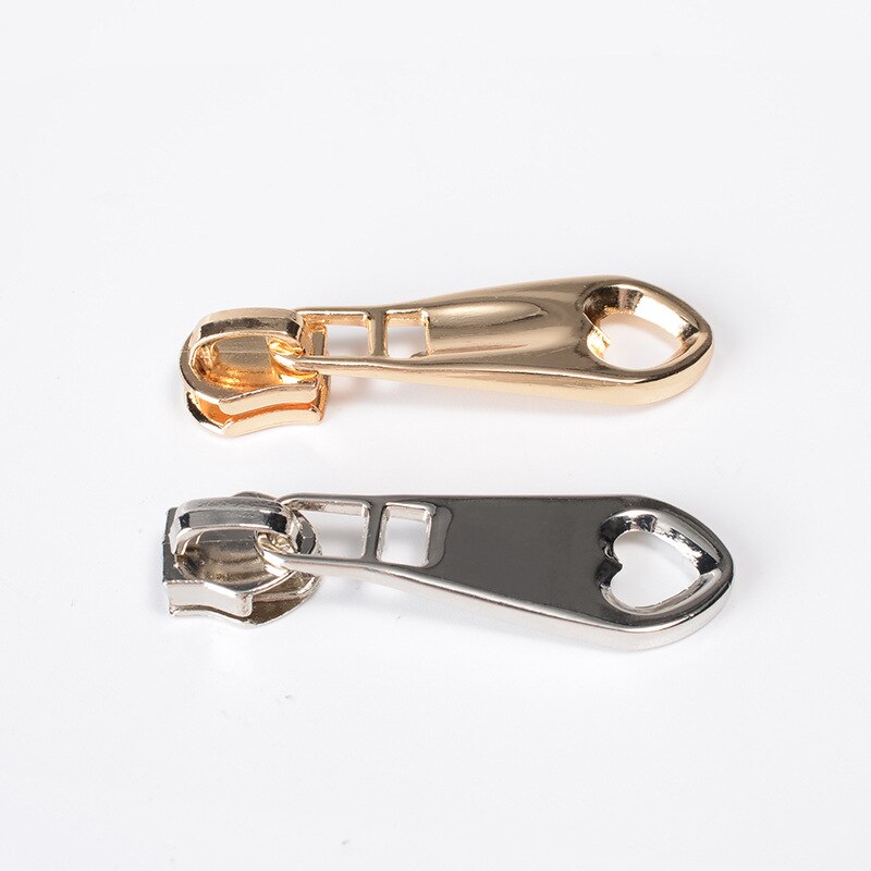 10PCS 5# Zipper Sliders Heart Shaped Head Metal Zi... – Vicedeal