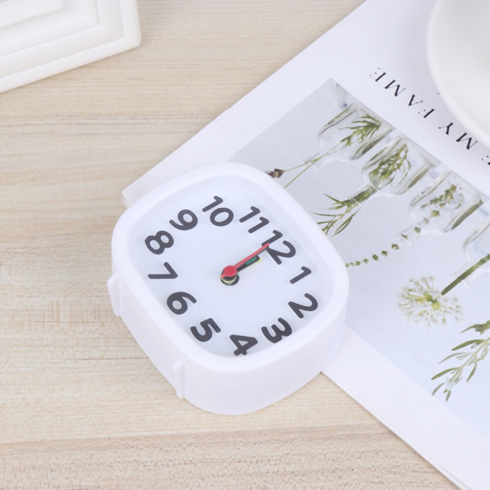 Simple Square Alarm Clock Small Desktop Clock Lumi... – Grandado