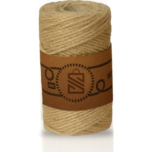 Sincel's 4 mm 50 meters jute rope decorative w... – Grandado