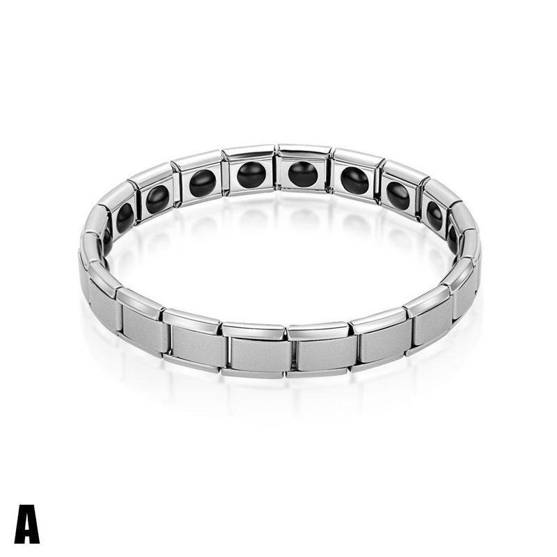 Stainless Steel Elastic Magnetic Therapy Bracelet ... – Grandado