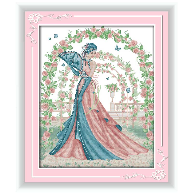 Bride Patterns Counted Cross Stitch 11CT 14CT Cros... – Grandado