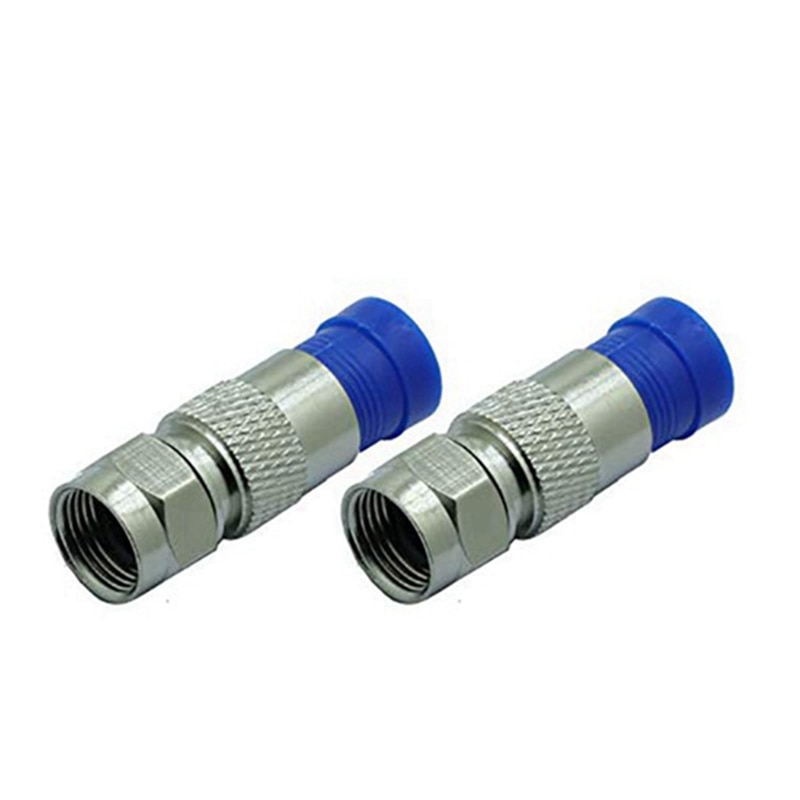 80PCS RG6 Compression Connectors Coaxial Cable Wat... – Grandado