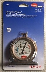 Cooper Atkins Thermometer refrigerador/congelador/... – Grandado