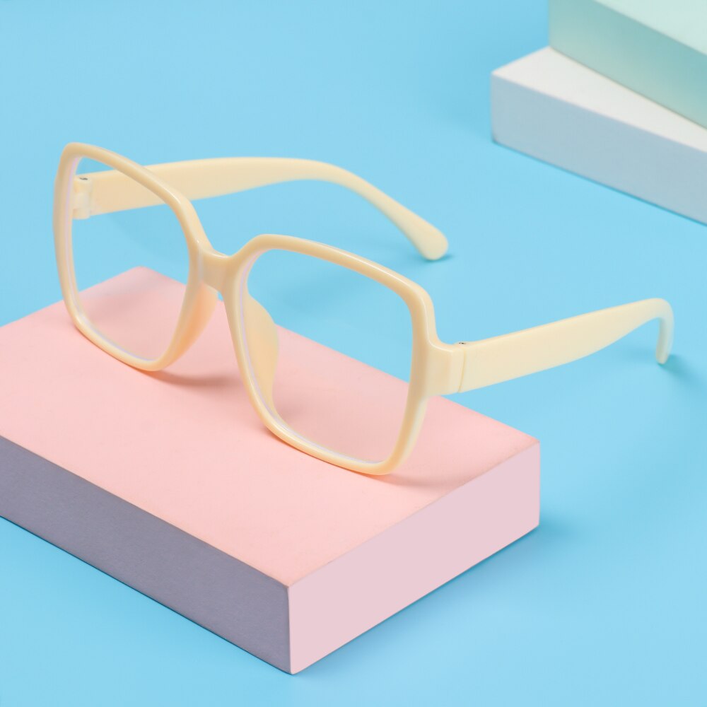 1PC Anti-Blue Light Glasses Oversized Square Frame... – Grandado