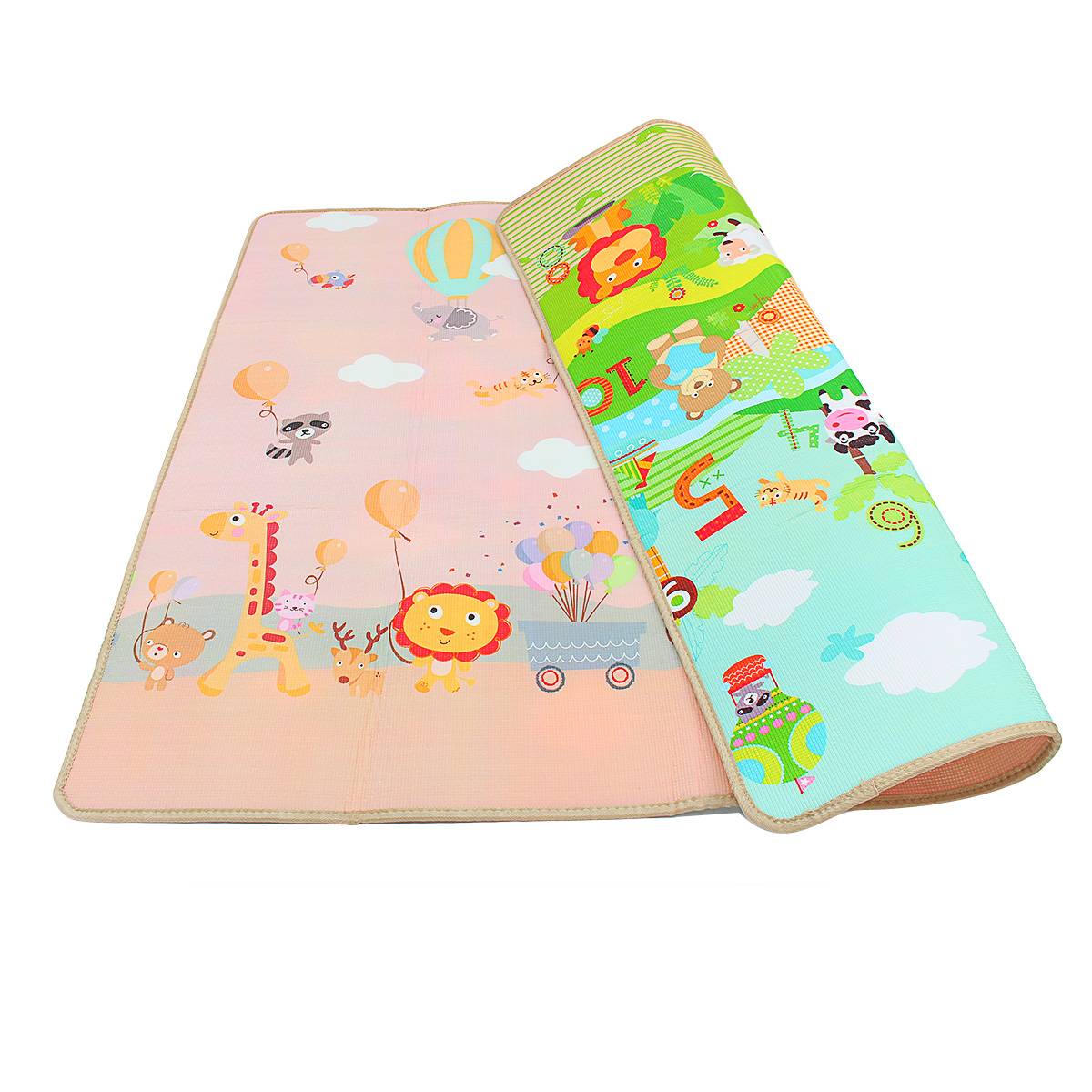 200x180cm LDPE Baby Crawling Play Mat Game Rug Chi... – Vicedeal
