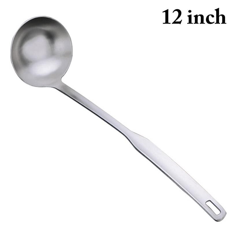 1 Piece Stainless Steel Soup Scoop Long Handle Spo... – Vicedeal