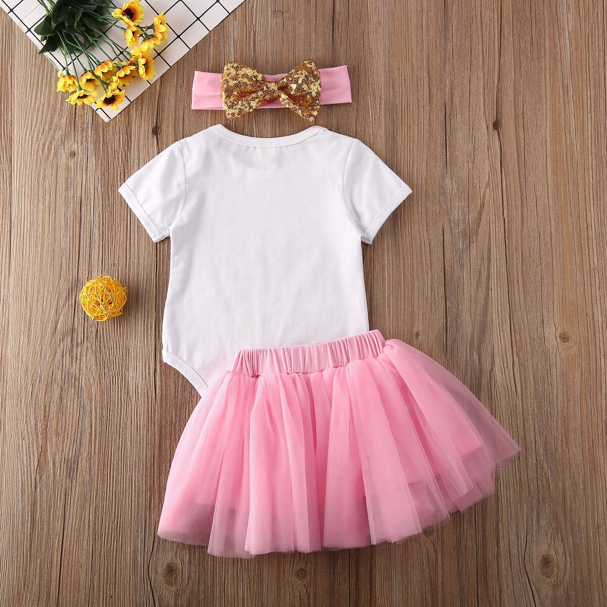 1 2 jaar Verjaardag Baby Meisje Jurk Zomer Meisjes... – Grandado