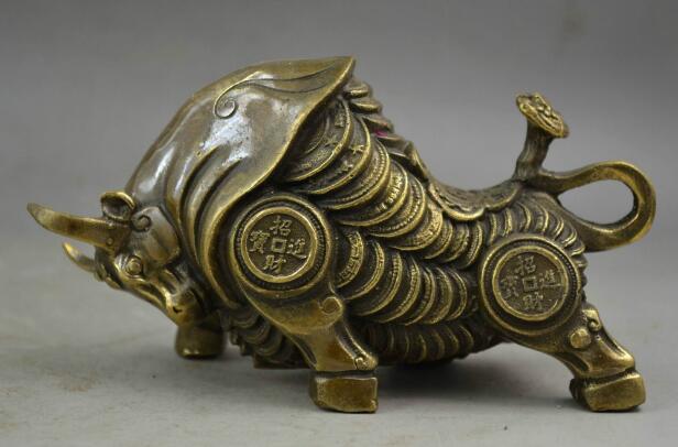 Copper Statue China's rare manual hammer brass lif... – Vicedeal