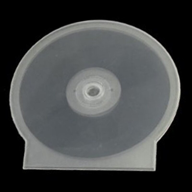 10 Pcs Round Cases Plastic Clear White 4.8" Diamet... – Grandado