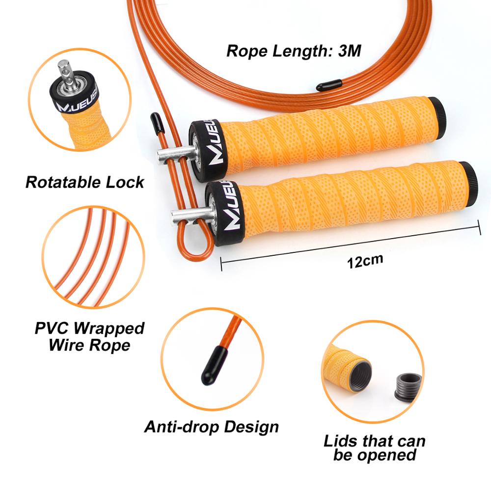 High Speed Jump Rope Adjustable Skipping Rope With... – Grandado