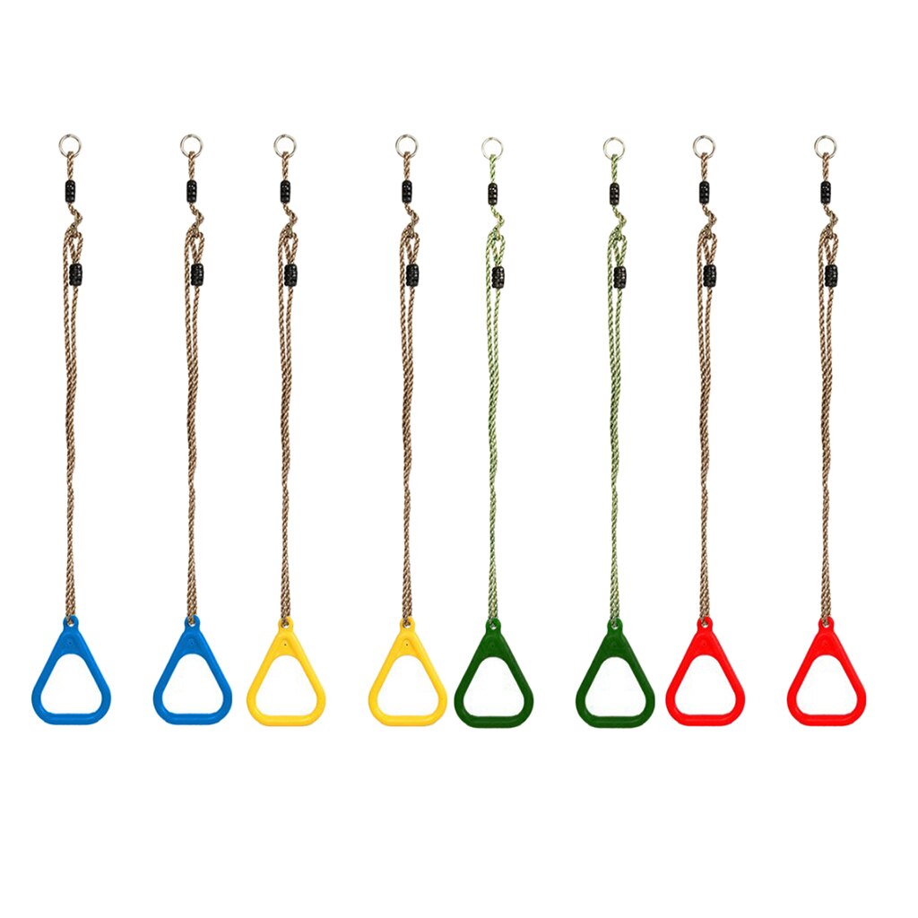 4Pairs Trapeze Swing Rings Gym Rings Hanging With ... – Grandado