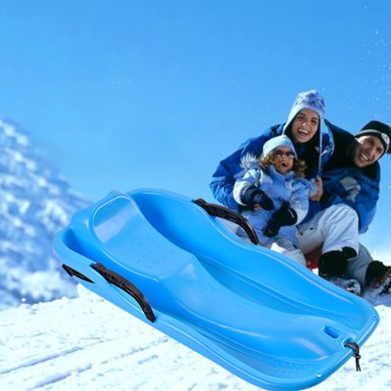 1PC Durable 65x40cm Snow Sled Heavy Duty Sledge Wi... – Grandado