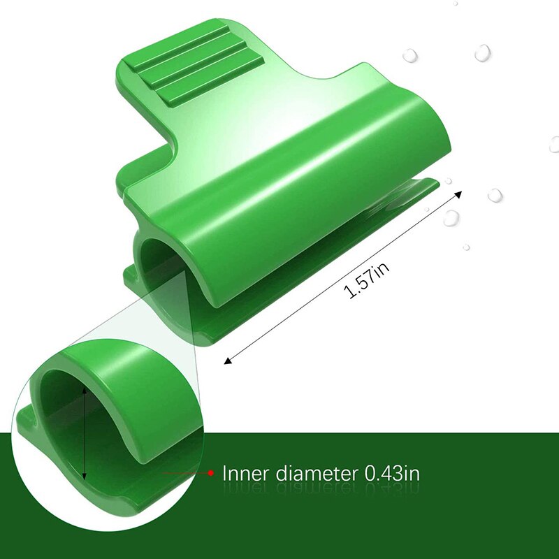 24 Packs of Greenhouse Cover Tunnel Clamps, Mesh T... – Grandado