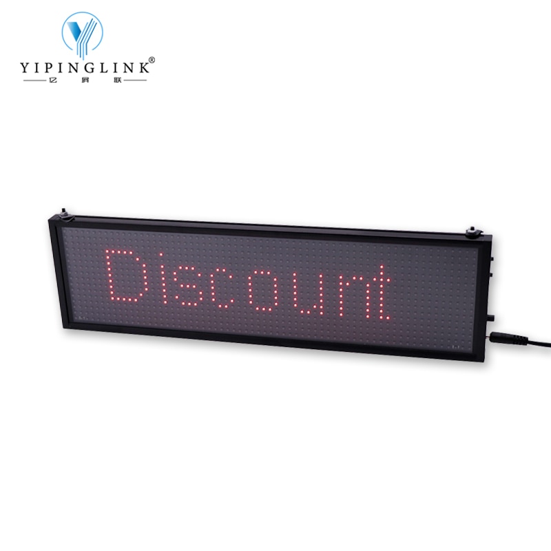 Multicolor RGB shop hangable LED message sign digi... – Grandado