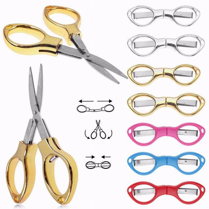 Stainless Steel Foldable Scissors 8 Words Glasses ... – Grandado