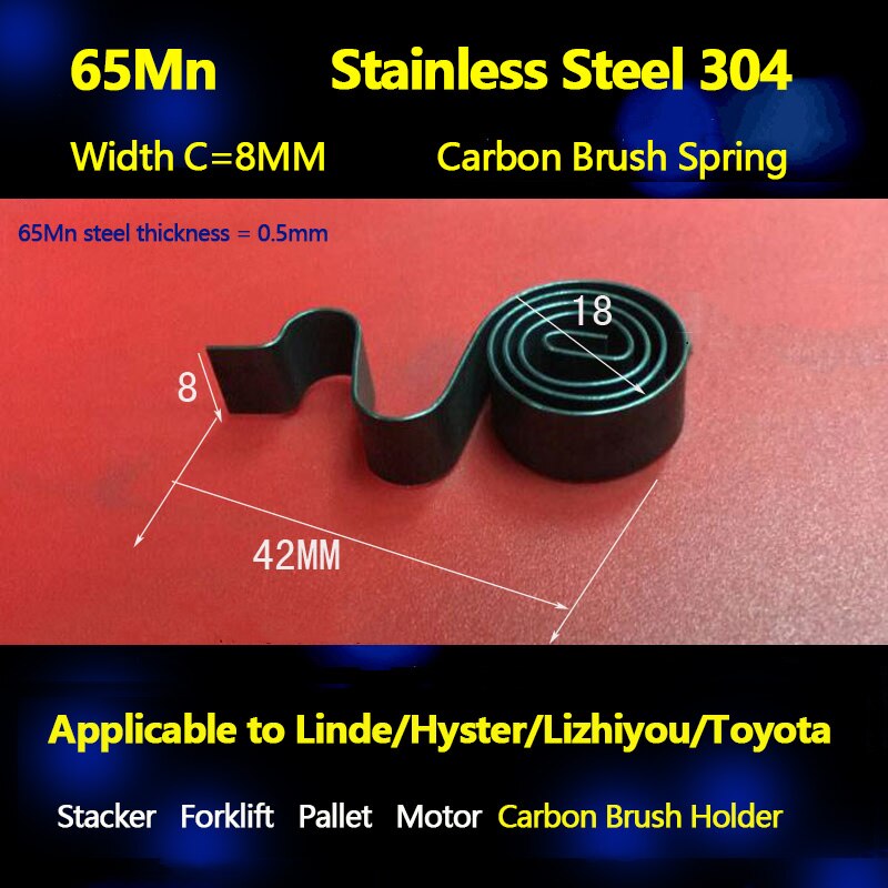 65mn Rvs 304 Carbon Borstel Lente Voor Force/Hyste... – Grandado