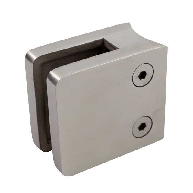 55*55mm Round Back Square Glass Clamp For Balustra... – Grandado