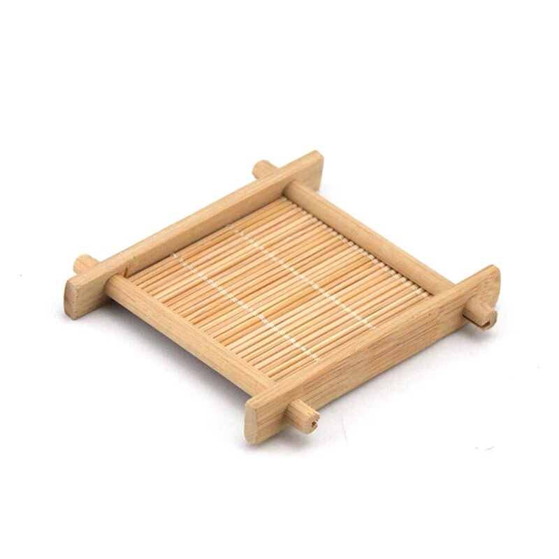 Mini Handmade Bamboo Cup Mat Accessories Table Pla... – Vicedeal