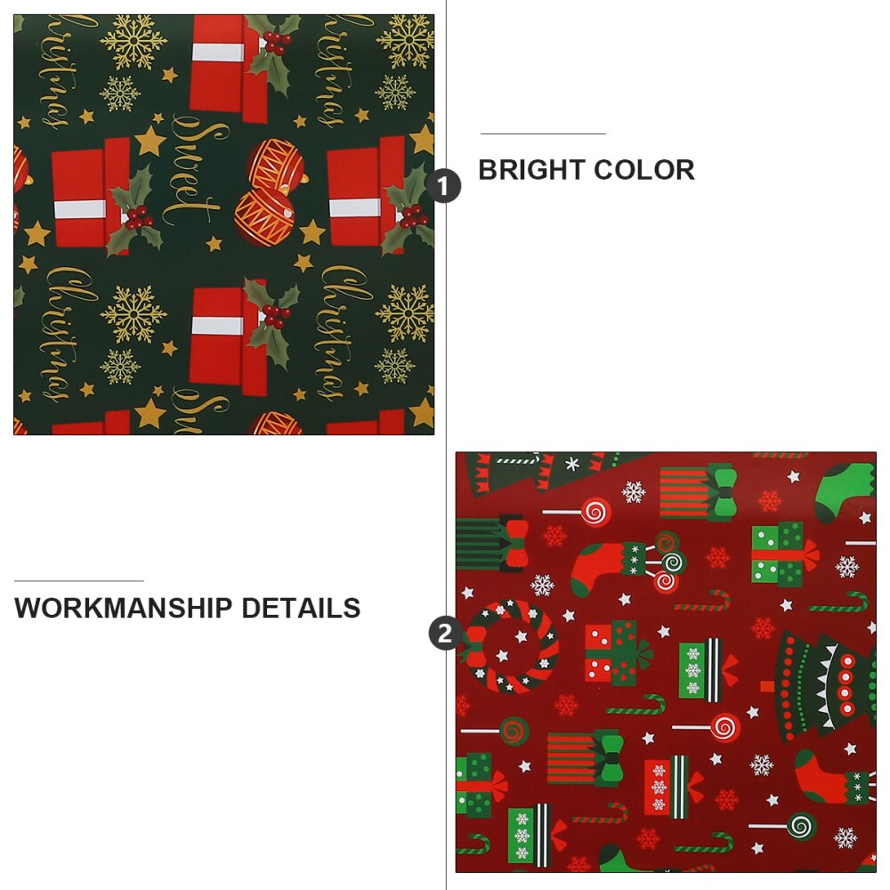 16 Rolls of Christmas Wrapping Paper Christmas Wra... – Grandado