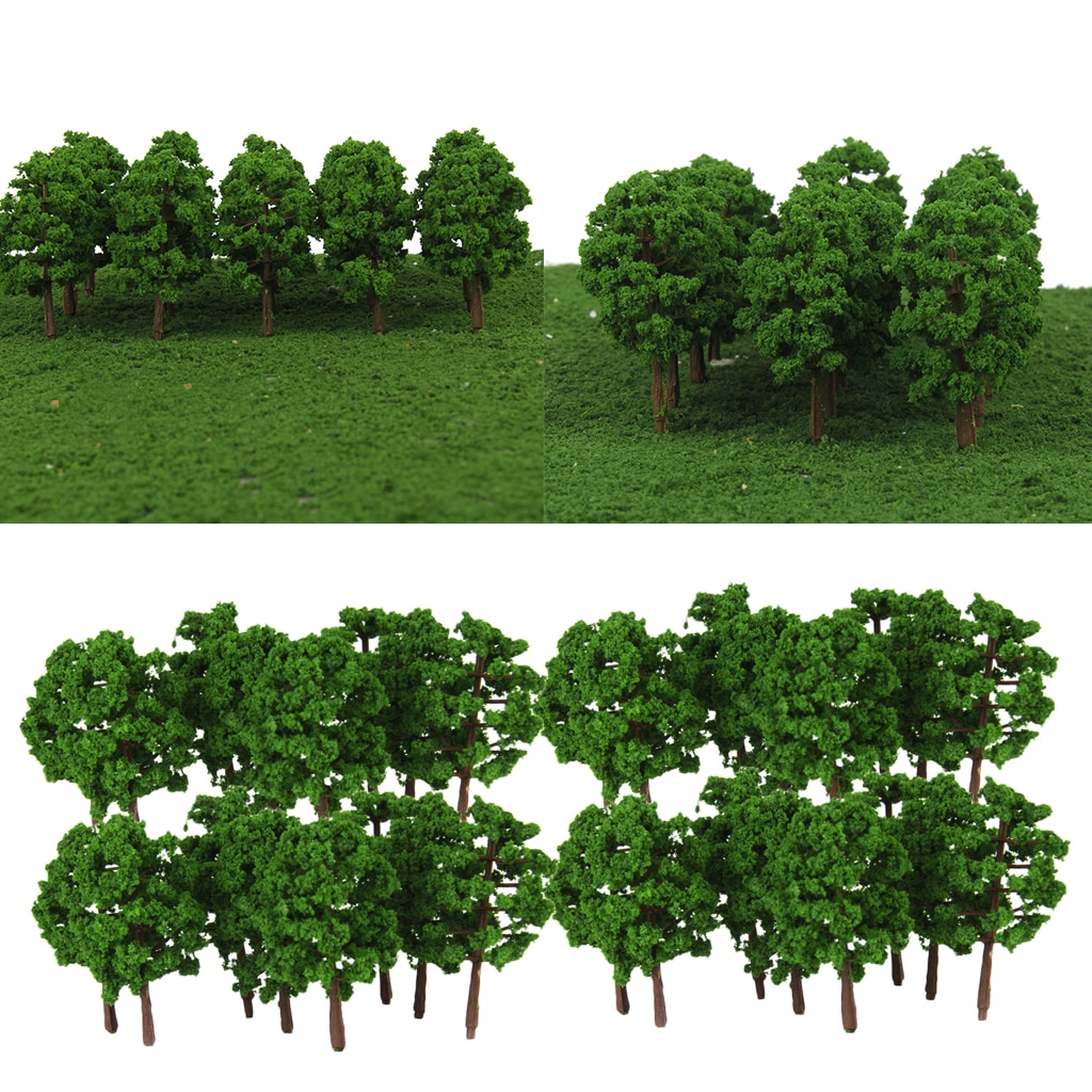 80Pcs Plastic 1: 150 Model Tree Trees Model Railwa... – Vicedeal