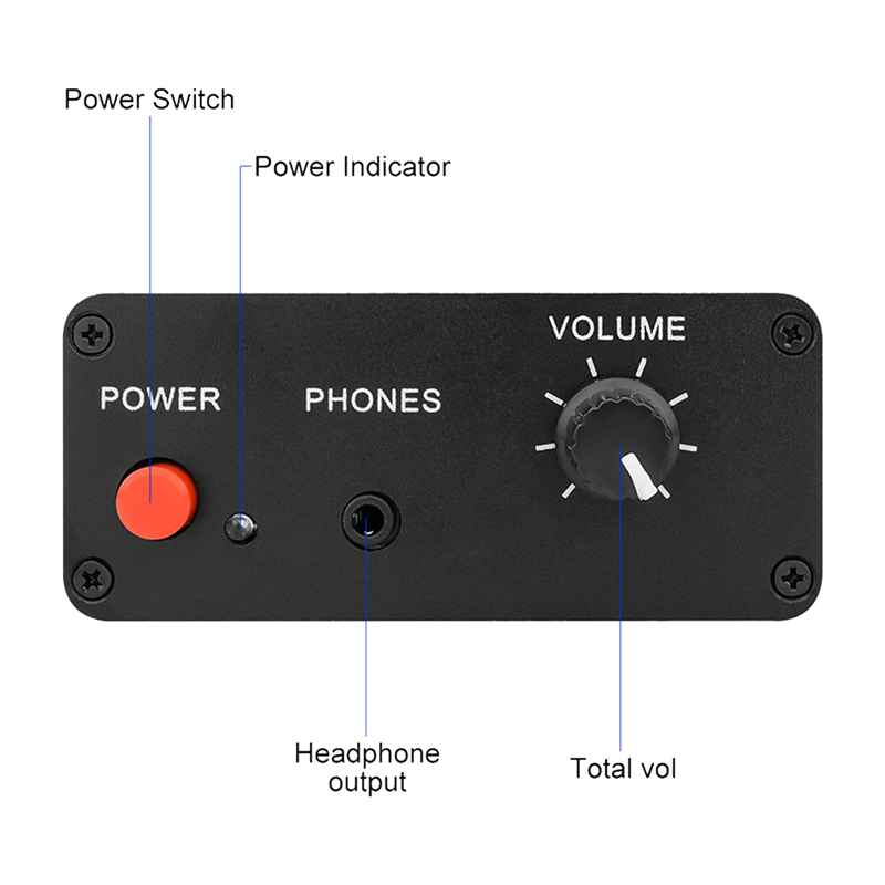 ABGB-3X AU-10X NE5532 Audio Signaal Voorversterker... – Vicedeal