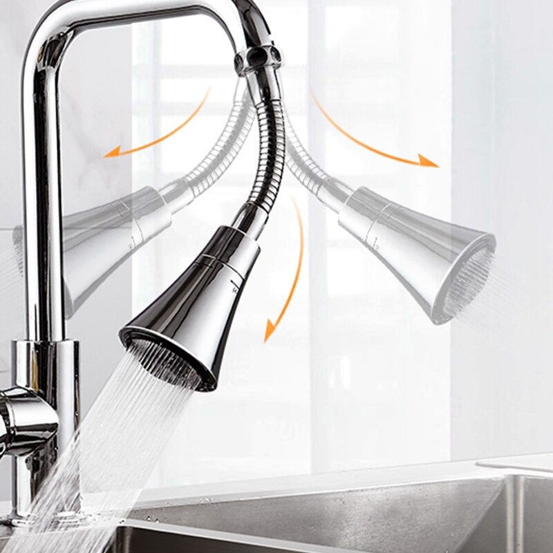 3 Modes Kitchen Faucet Extender Aerator 360 Degree... – Grandado