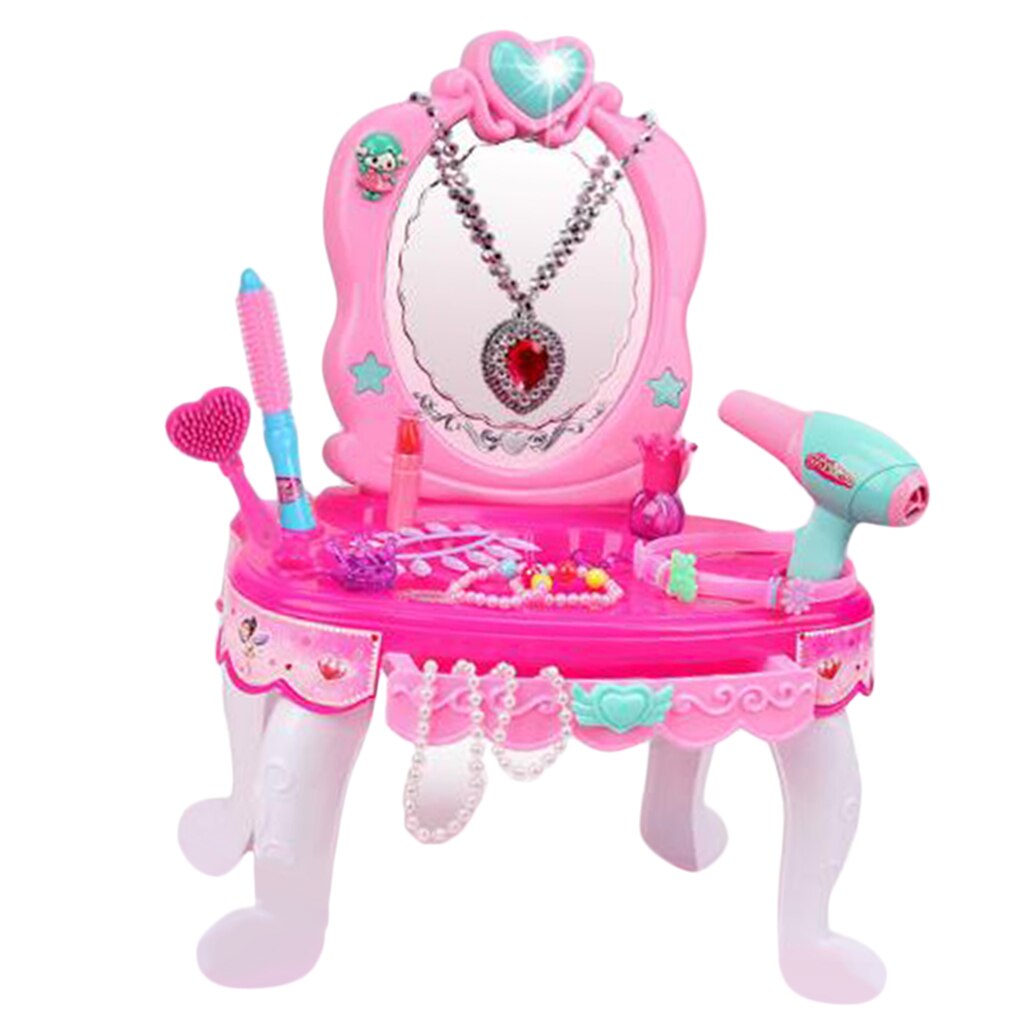 MagiDeal Kids Little Princess Vanity Mirror Set wi... – Grandado