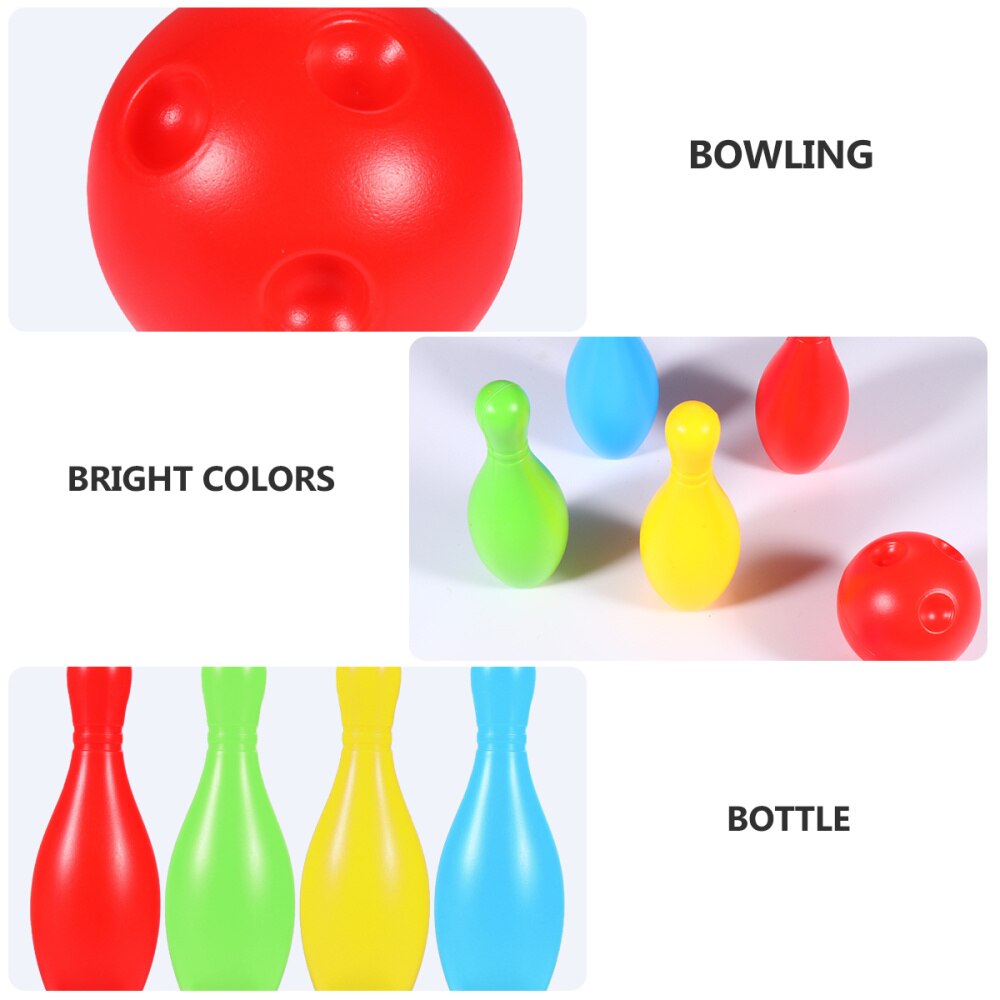 1 Set Bowling Pinnen En Ballen Ouder-kind Sport Sp... – Vicedeal