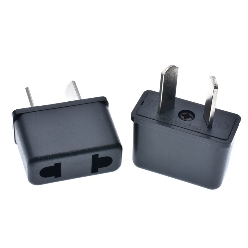 10 X AU 2 Pin Mini Adapter Change EU /US/Japan Plu... – Grandado
