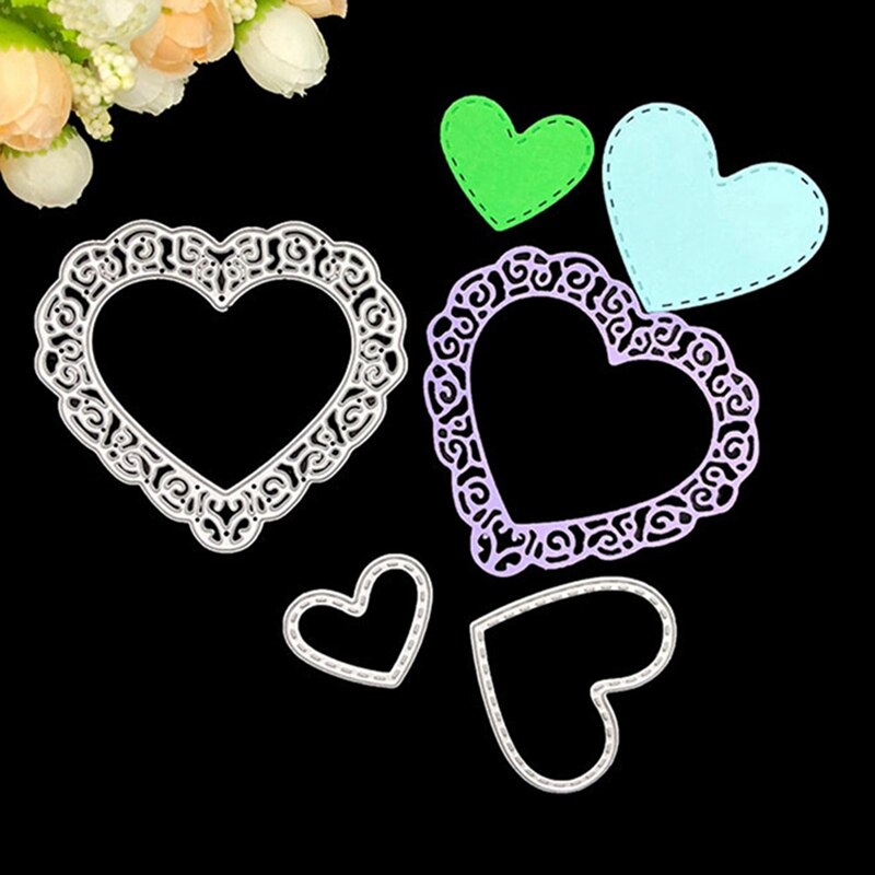 Cutting Dies Dies Heart Metal Cutting Dies Flower ... – Grandado