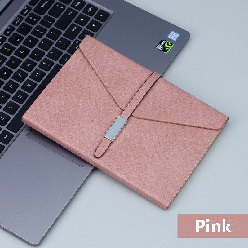 Folding PU Leather Business Fitted Notebook A5 Jou... – Grandado