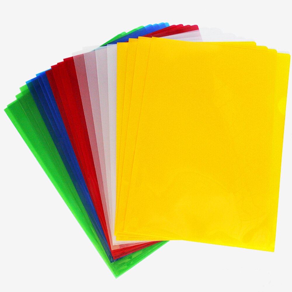 20PCS A4 Transparent Stationery File Folder Waterp... – Grandado
