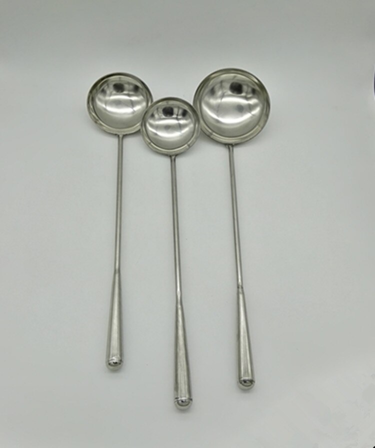 3pcs Long Hand Chef Cooking Spoon Wok Spatula Soup... – Vicedeal