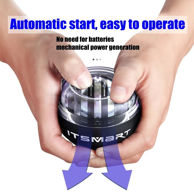 Self-Starting Gyroscope Wrist Ball Super Powerball... – Grandado