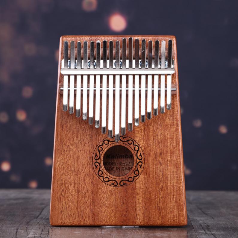 17 Key Kalimba Single Board Mahogany Thumb Piano M... – Grandado