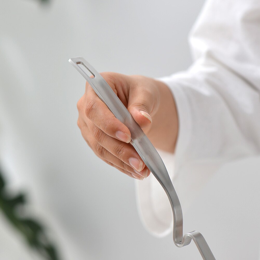 2 st/set rostfritt stål ergonomisk sil hängande so... – Grandado