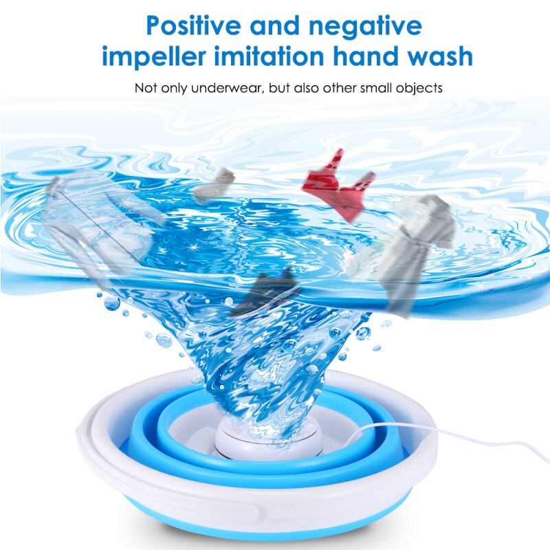 Mini Ultrasonic Washing Machine Automatic Washer P... – Grandado
