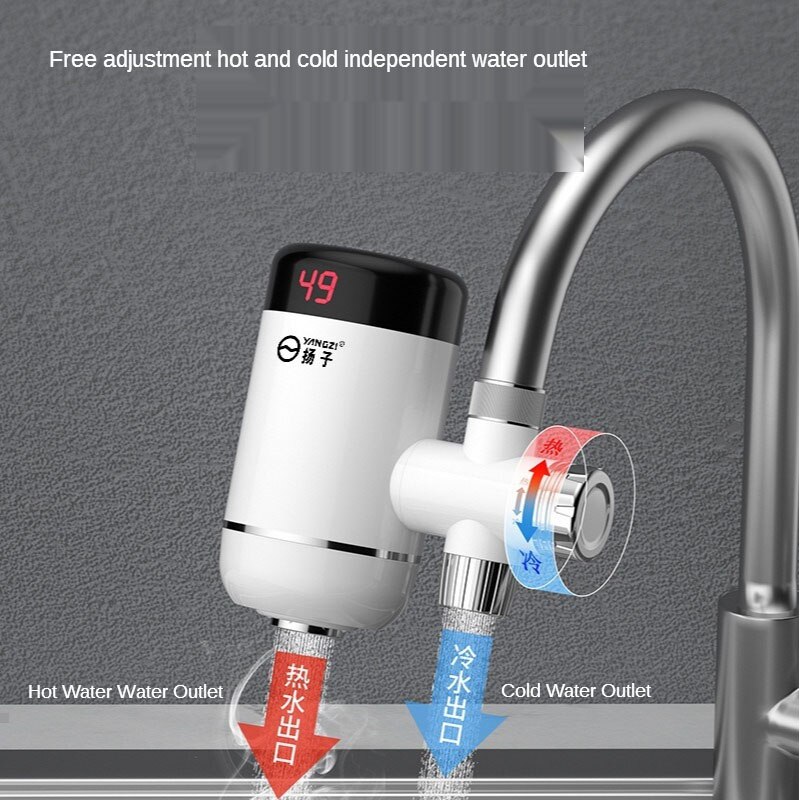 Free installation of electric water faucet instant... – Grandado