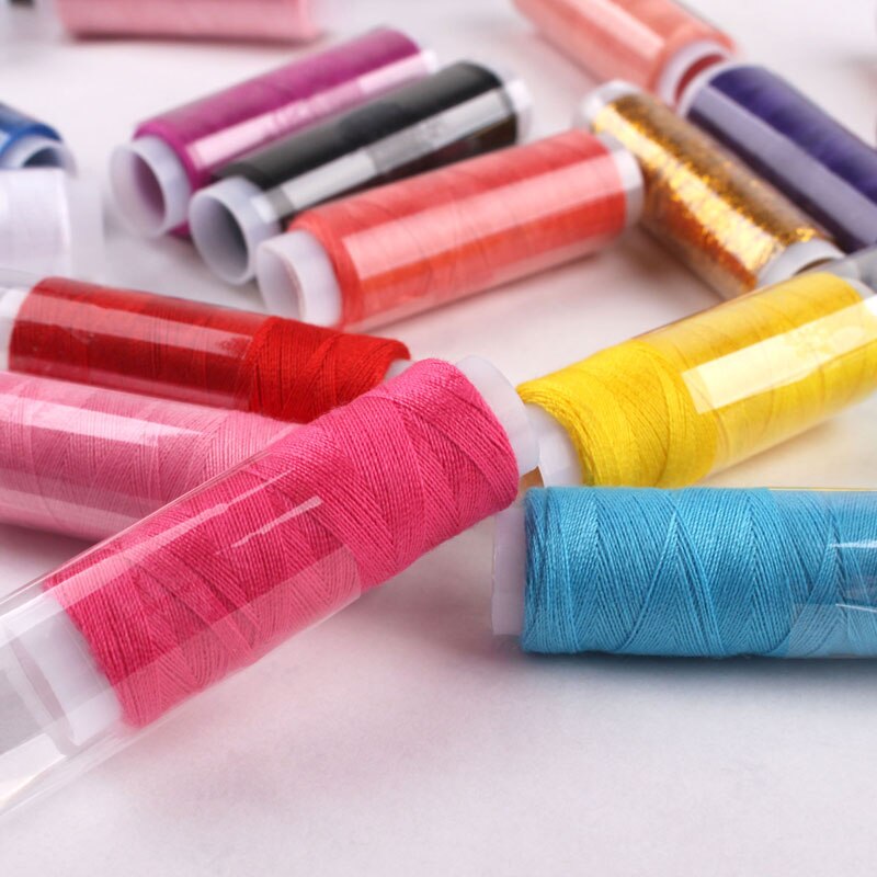 39 color box colorful thread sewing thread polyest... – Grandado